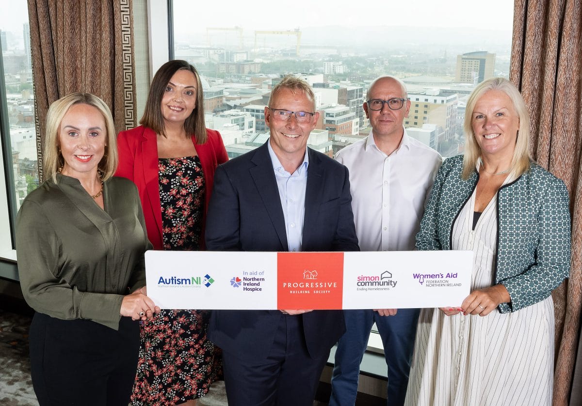 Progressive Building Society Launches Partnership With Four Local Charities