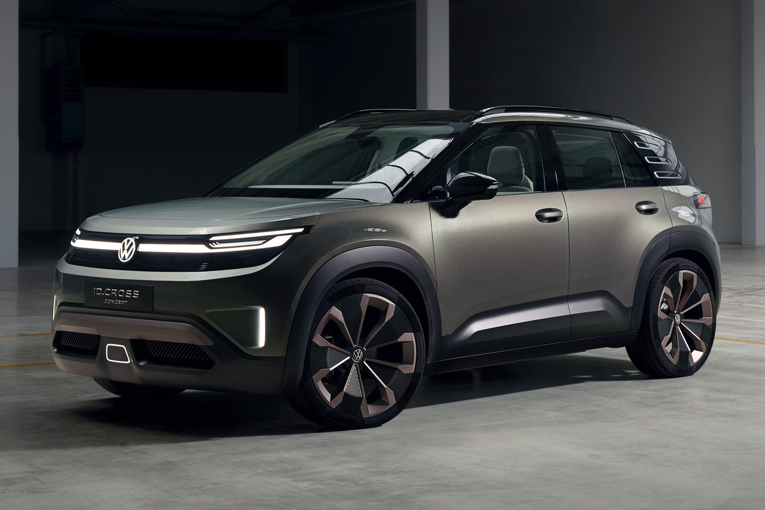フォルクスワーゲンが「ID. クロス コンセプト」を発表 コンパクトSUVタイプのBEV