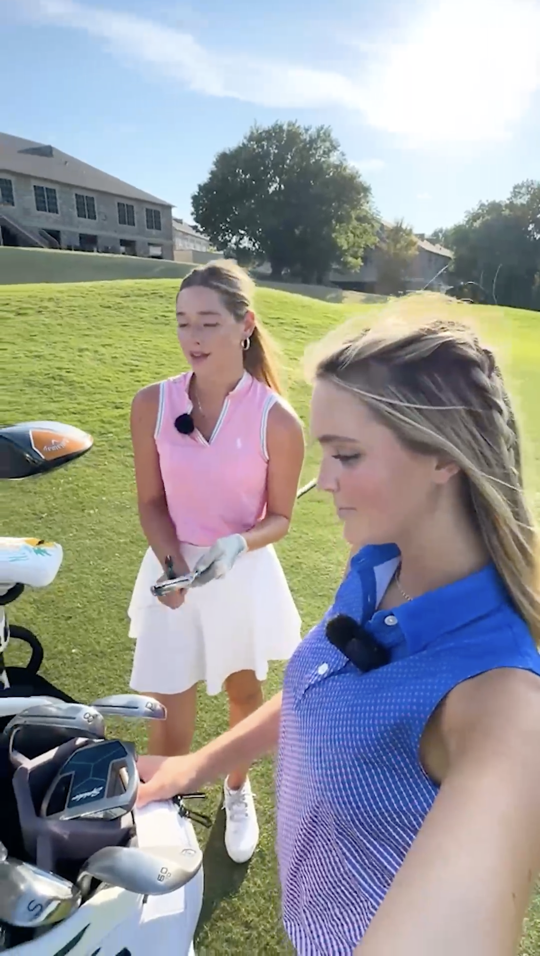 Golf Buddies Who Hit Almost Identical Shots