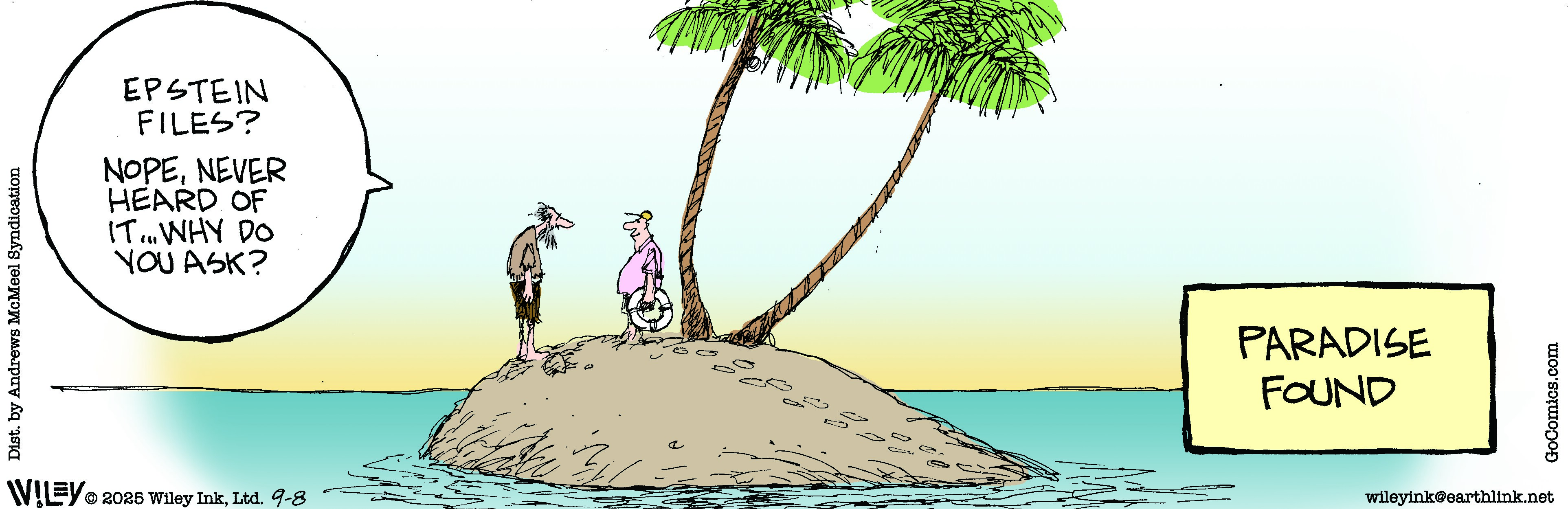 Non Sequitur by Wiley Miller