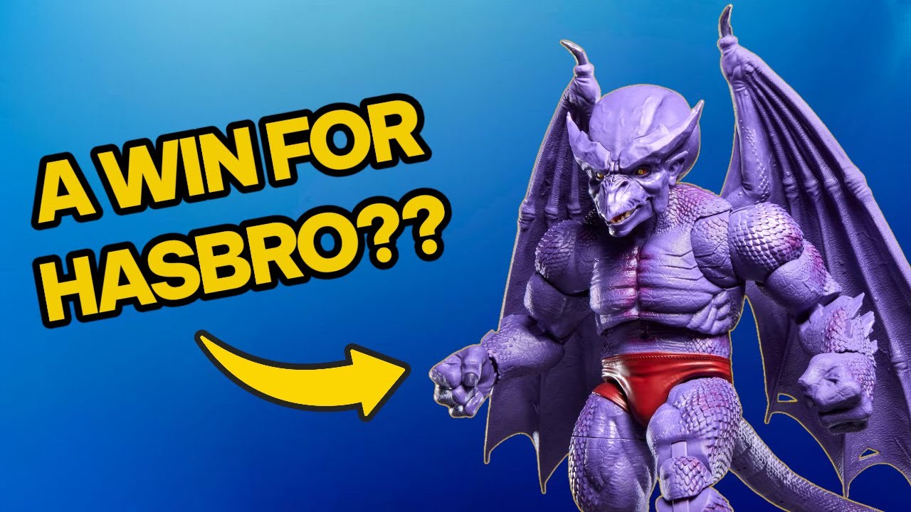 Hasbro Fantastic Four Dragon man Action Figure Review!
