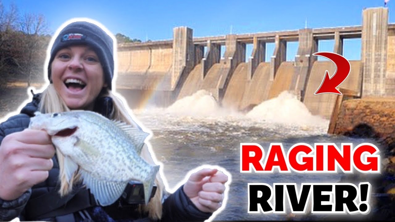 Fishing Flooded Rivers for Slab Crappie and Huge Action
