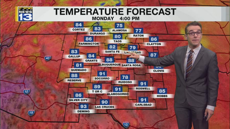 Cooler weather starts & hotter days for now