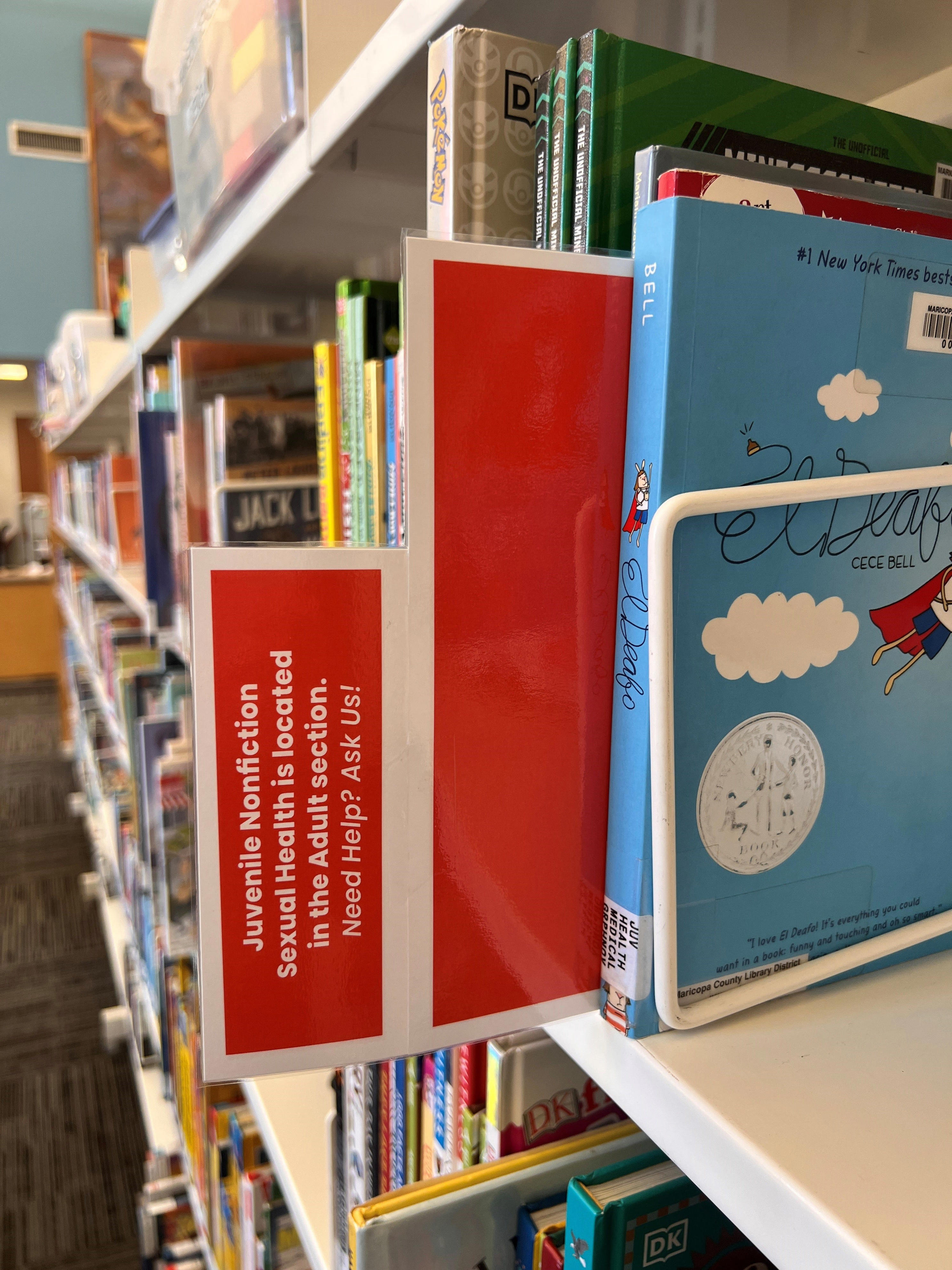 These sex-ed books were removed from kids' sections at metro Phoenix libraries