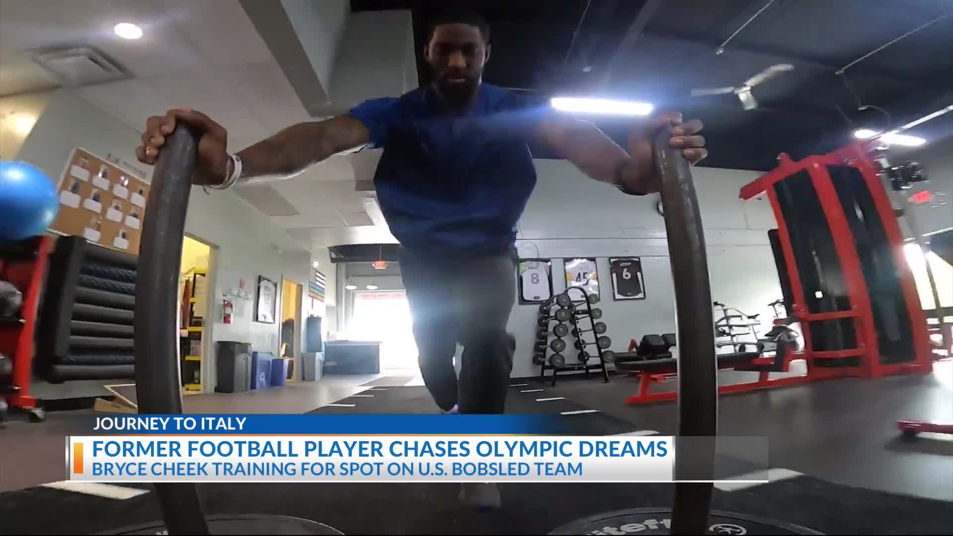 Olentangy football star pushes for Olympics bobsled spot in 2026
