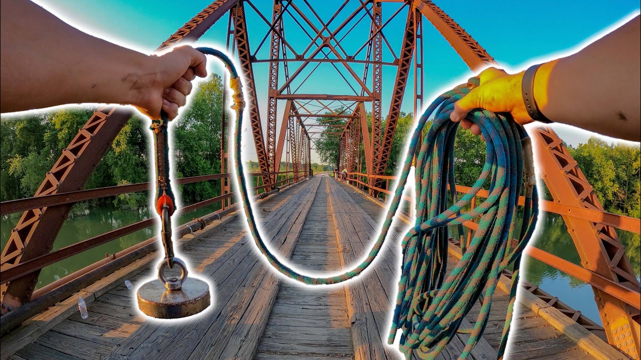 Strange Objects Emerge From the Depths of a Historic Bridge
