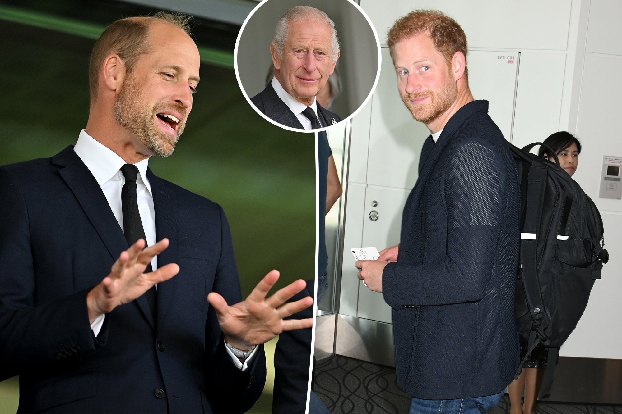 Prince Harry lands in UK as Prince William firmly shuts down any chance ...