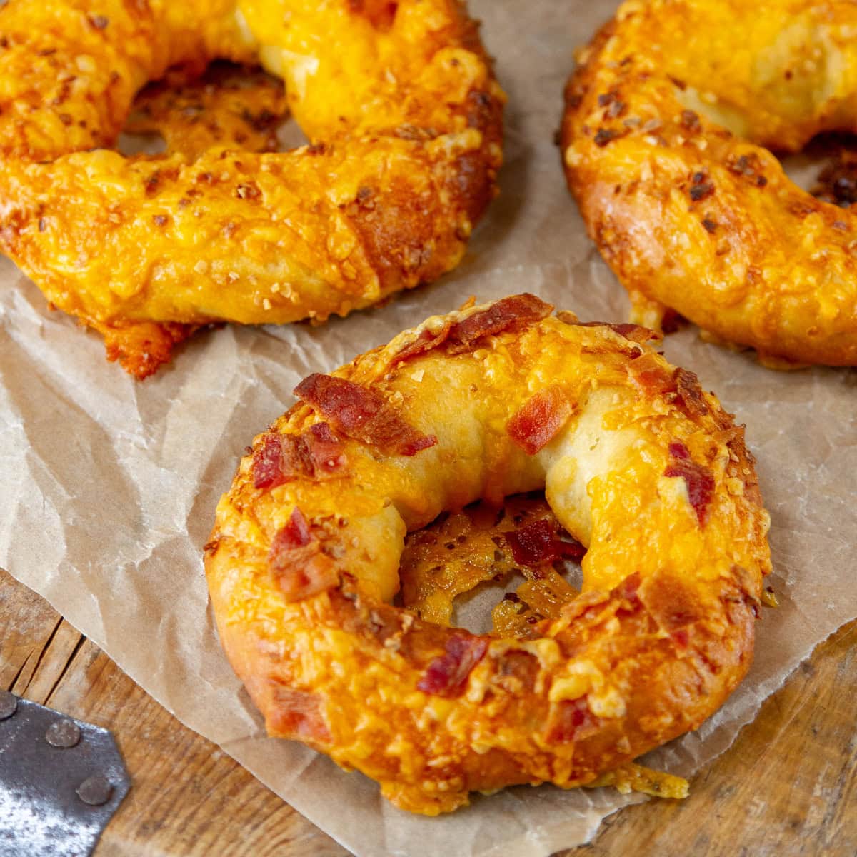 Loaded Stuffed Bagels