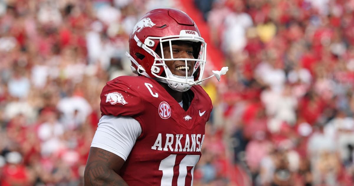 Several Hogs record firsts in blowout win over Arkansas State