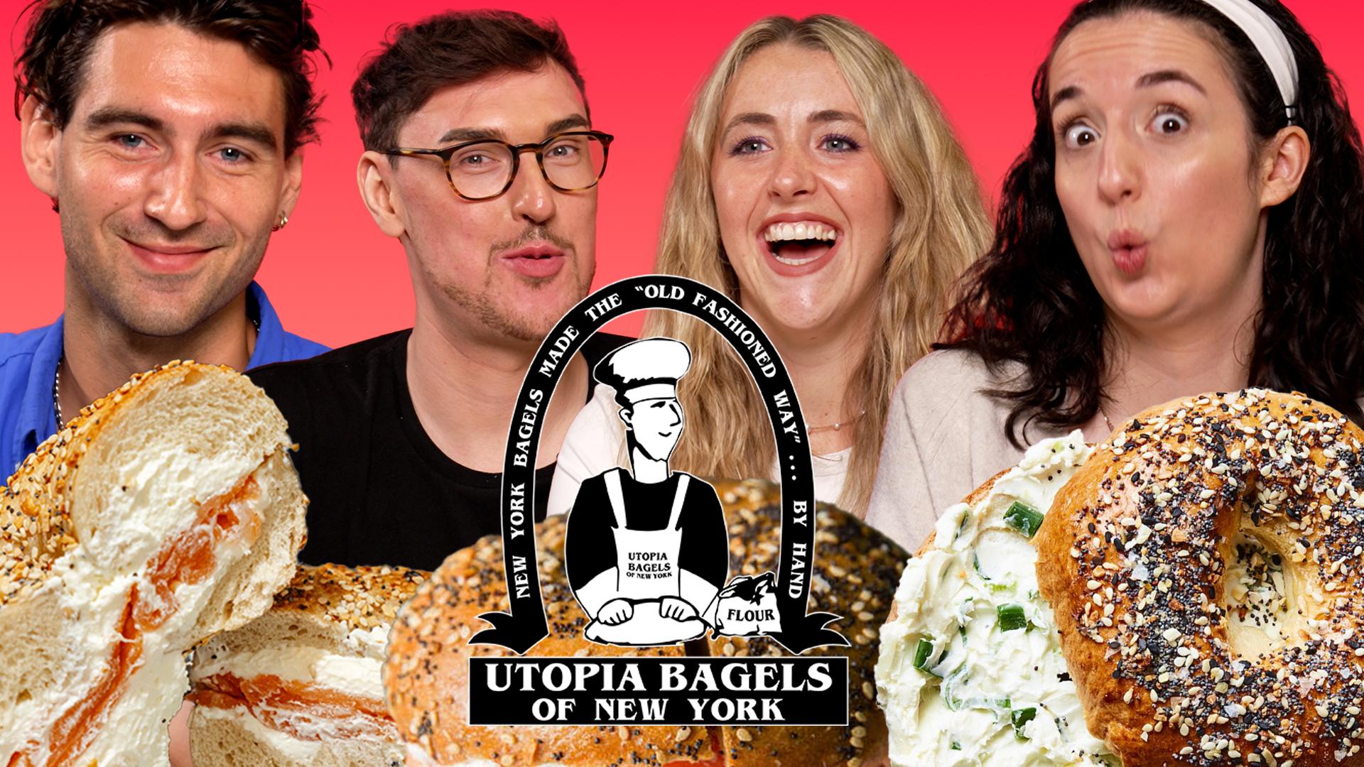 Brits Try NYC Bagels For The First Time