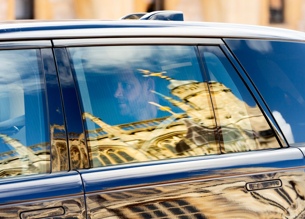 Prince Harry visits late Queen's final resting place in Windsor as he ...