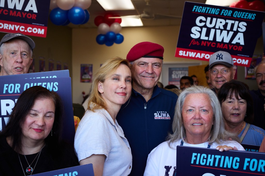 Curtis Sliwa’s wife, Nancy, promotes him for NYC mayor in first, $350K ...