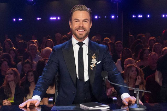 Derek Hough shares his greatest fear taking over as “Extra” host ...