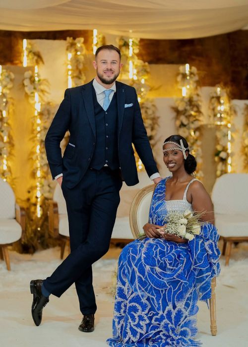 Katja Mia and Daragh Curran celebrate love at their traditional Dowry ...