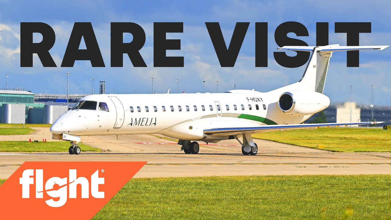 Rare Aircraft Makes Surprise Visit to the Airport