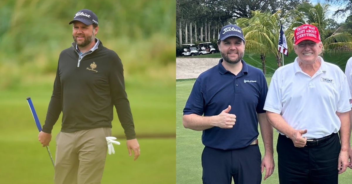 JD Vance Blasted by Netizens for ‘Sucking’ at Golf After Trump Cheated ...