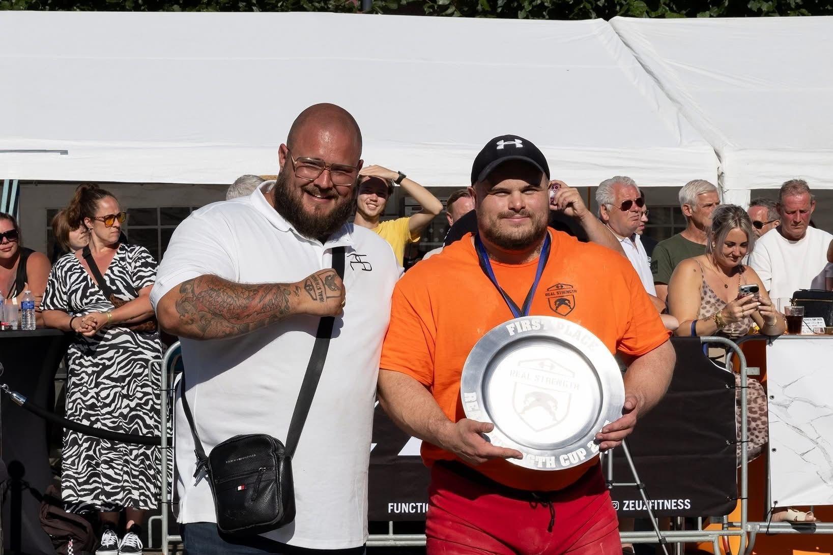 Harborough man wins international strongman competition in the Netherlands