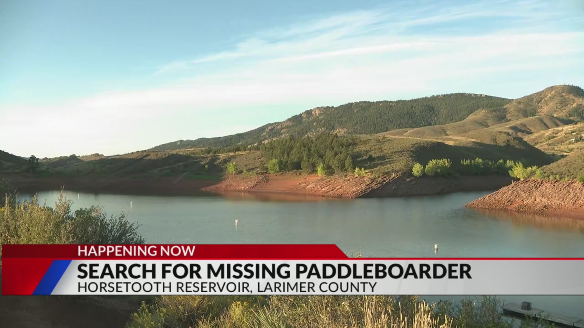 Crews working to recover body from Horsetooth Reservoir