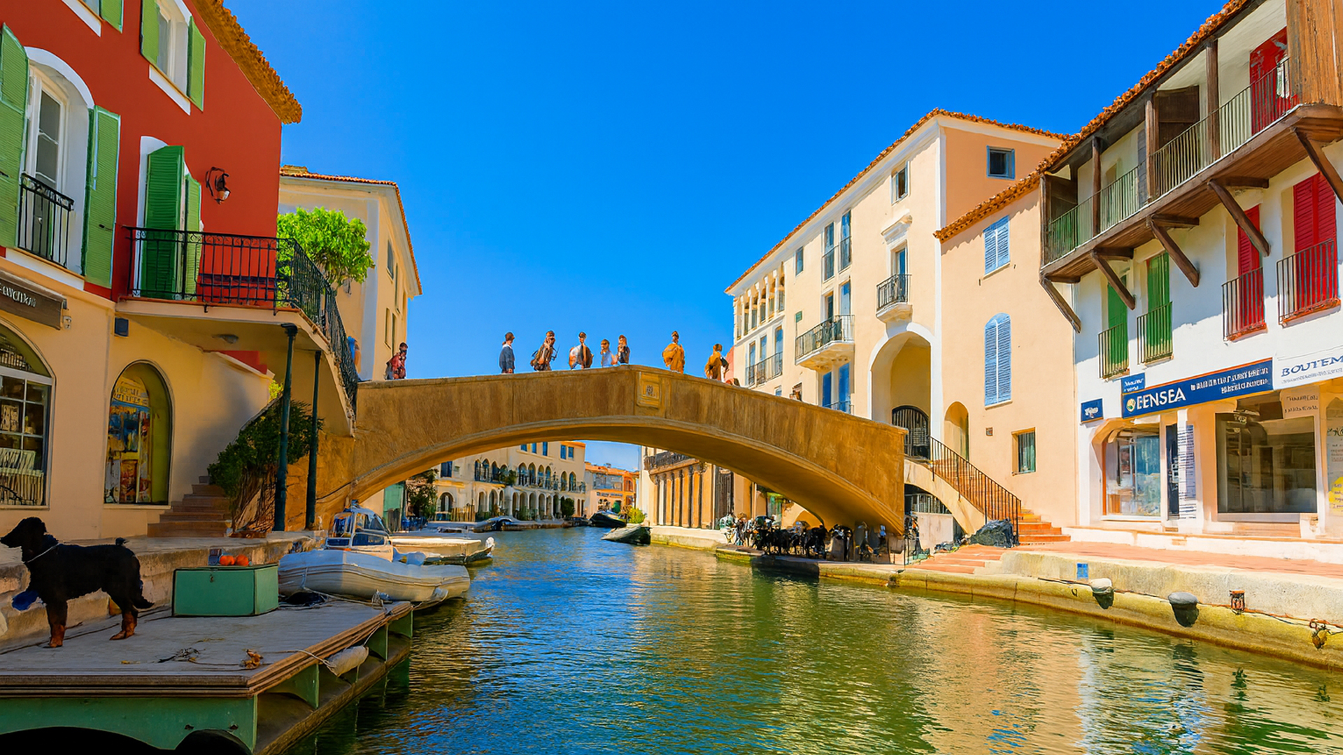 Port Grimaud France Walking & Boat Tour – Venice of Provence (4K)
