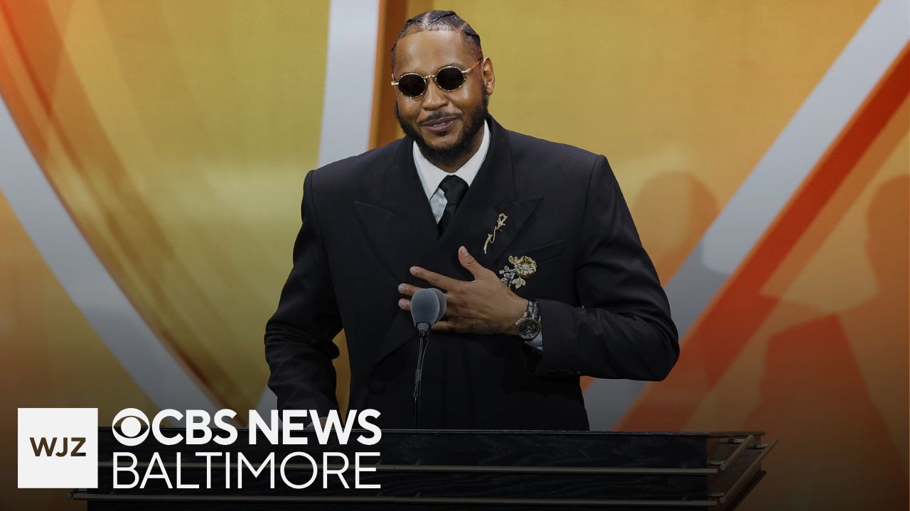 Carmelo Anthony inducted into Basketball Hall of Fame