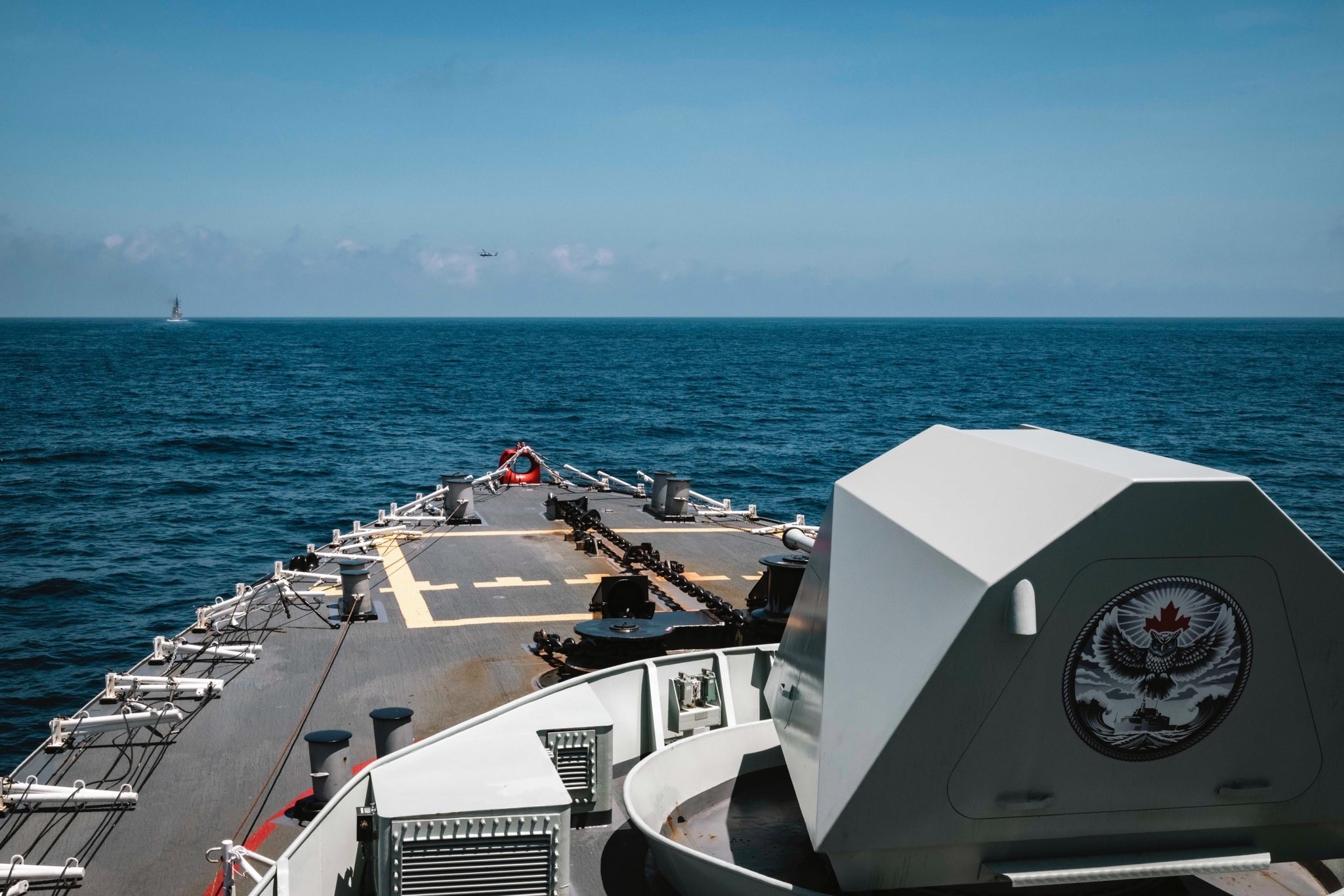 Ahead of Chinese foreign minister's Ottawa visit, Canadian warship ...