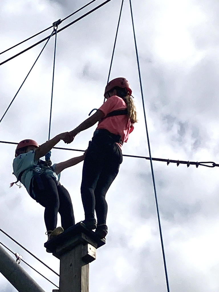 West Rainton young people out in the open air on Durham Area Youth ...