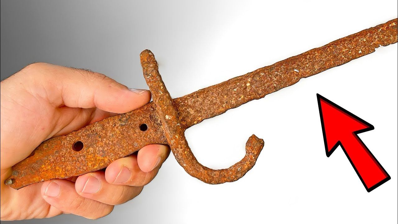 I restored a WW2 French bayonet!