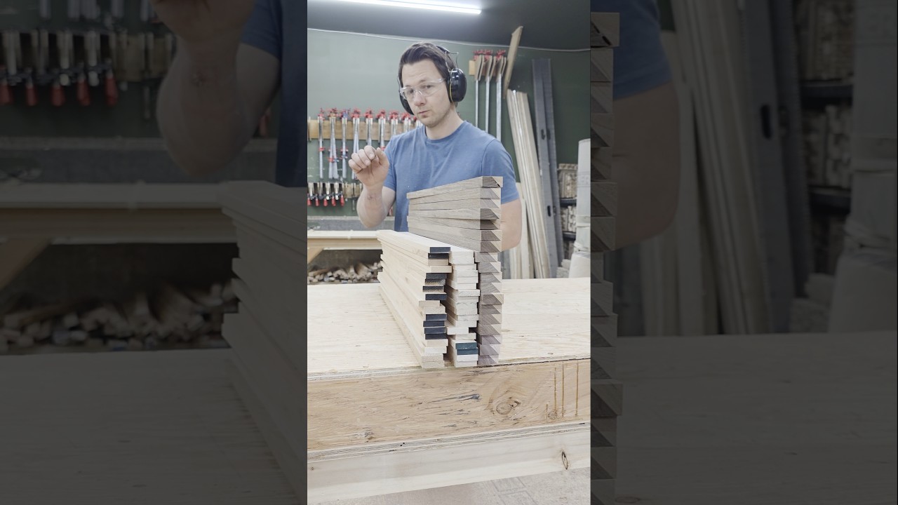 Cherry, maple & walnut woodworking project