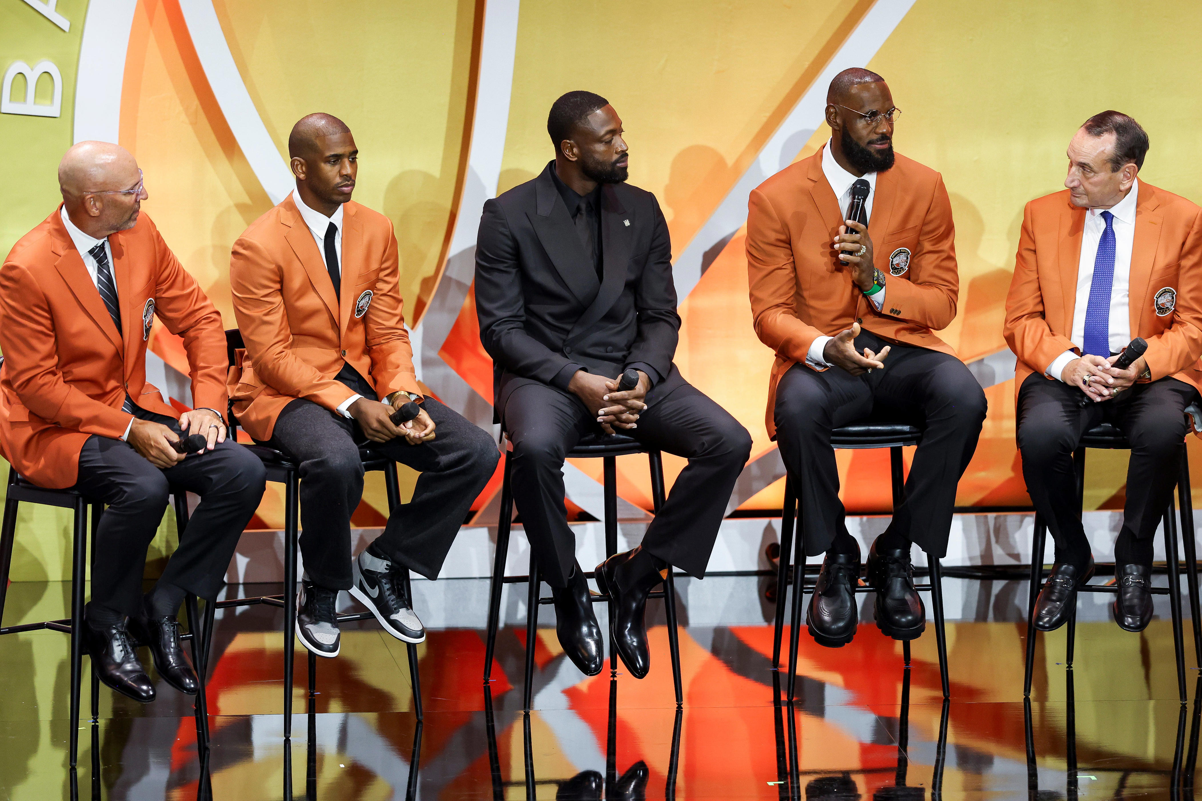 LeBron James played golf in Massachusetts before the NBA's Hall of Fame ...