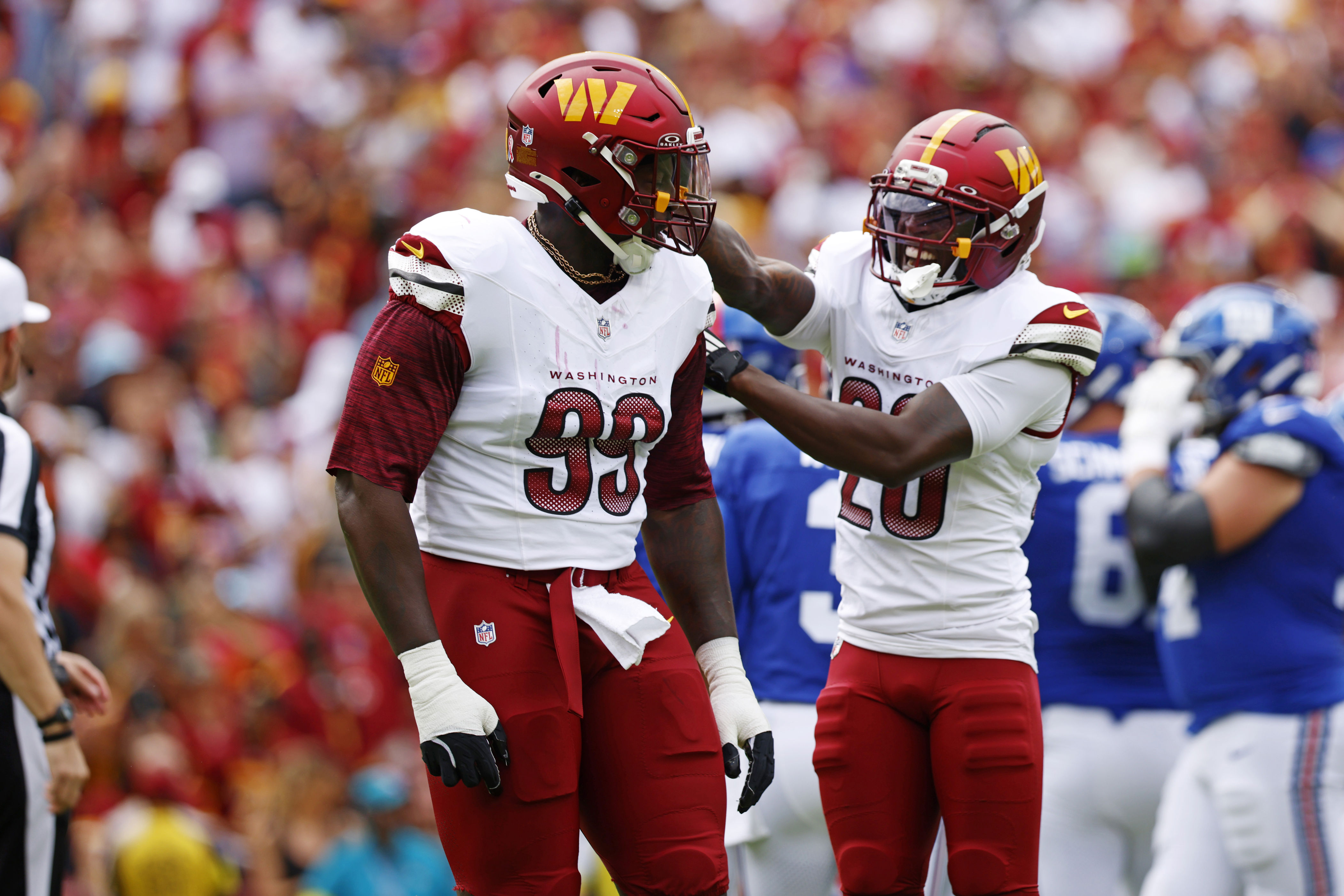 Commanders defense, and Deebo Samuel, steals the show in season opener