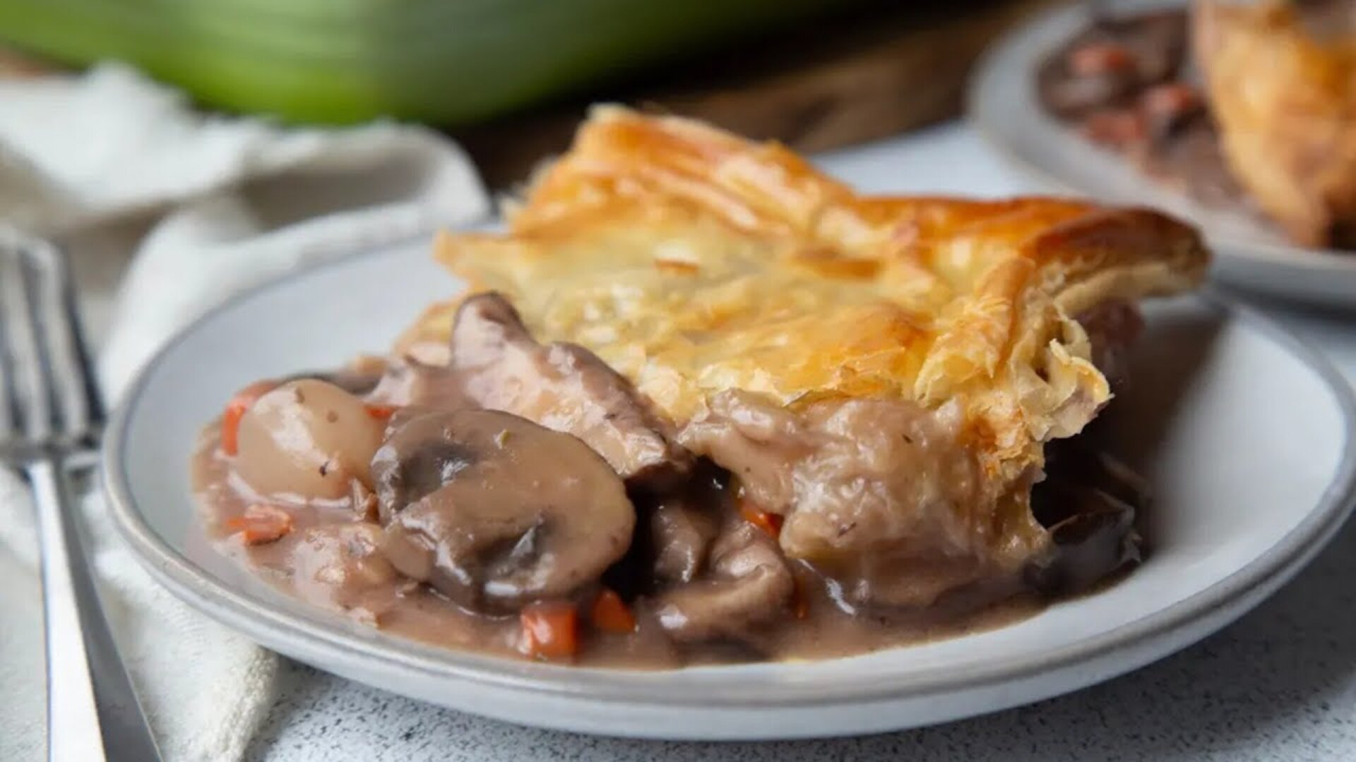 Earthy Mushroom Medley Pot Pie Recipe
