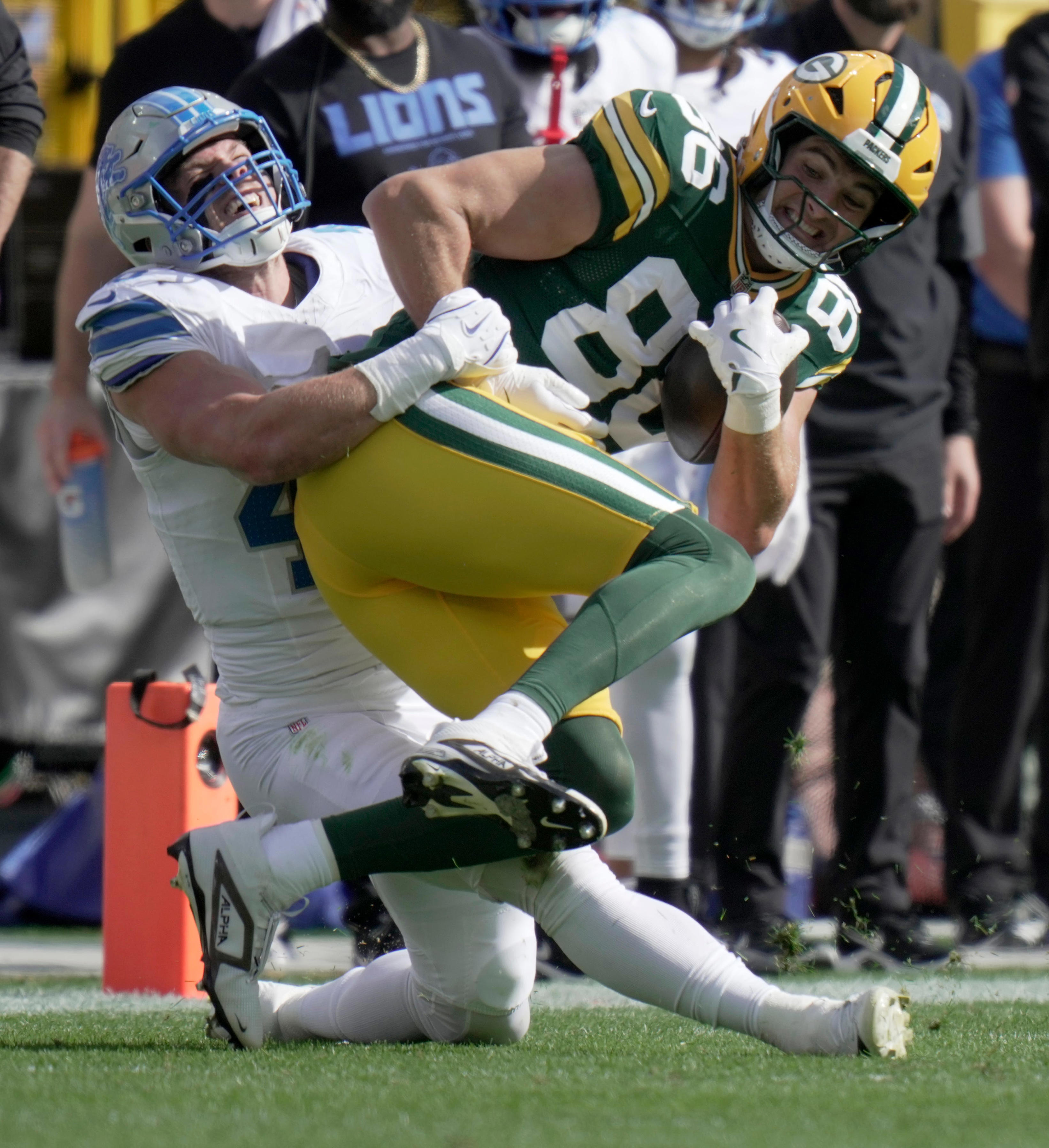 John FitzPatrick injury update: Packers tight end injured vs Bears