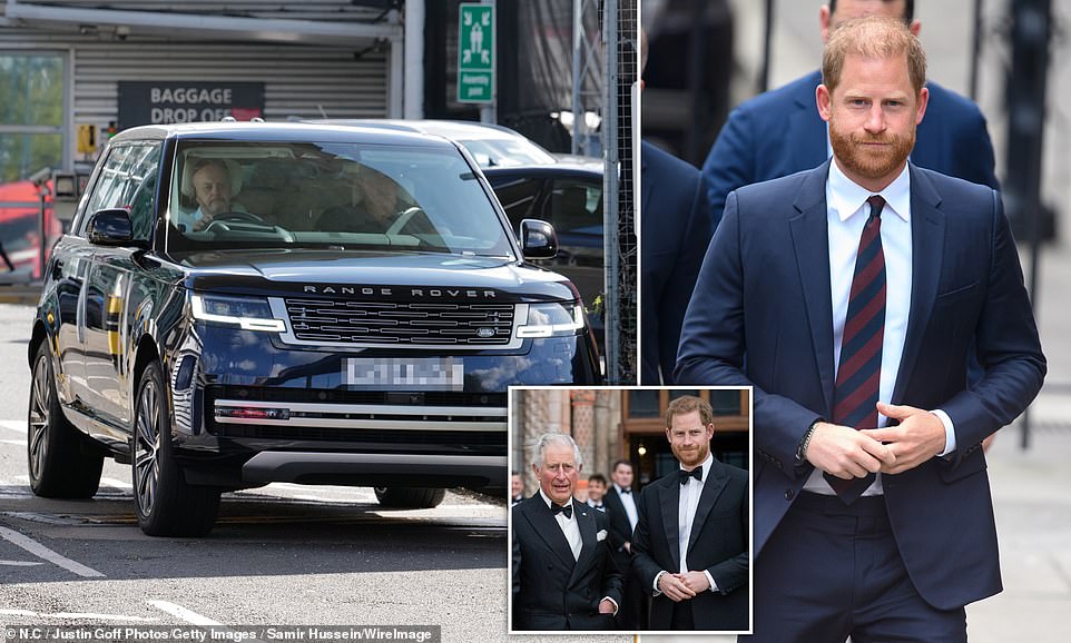 Prince Harry 'visits late Queen's grave in Windsor'