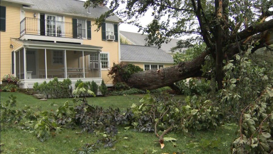 NWS: ‘Brief’ EF-1 tornado touched down in Massachusetts