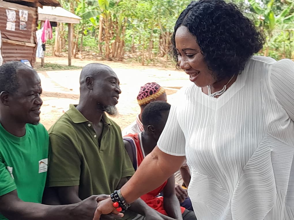 DCE visits Atwima Kwanwoma communities, assures inclusive development