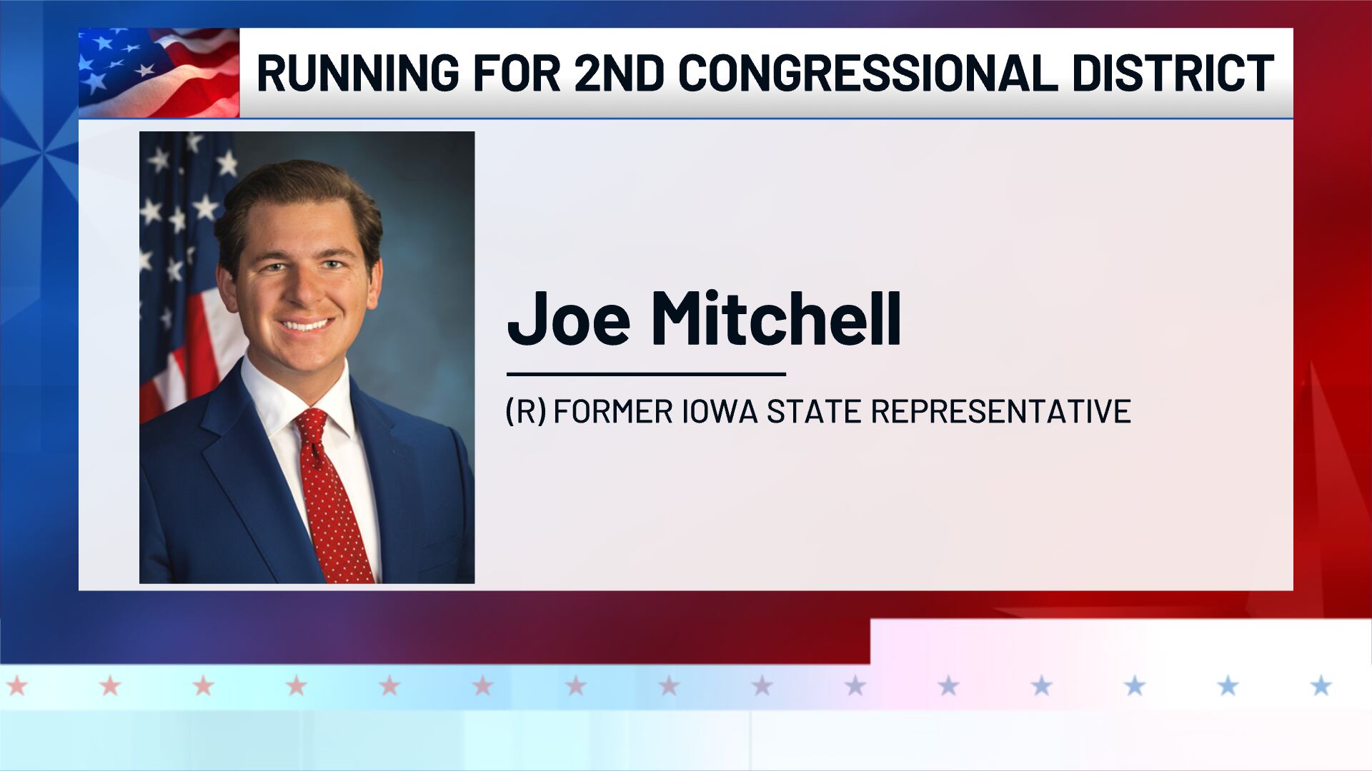 Joe Mitchell launches campaign for Iowa’s 2nd Congressional District