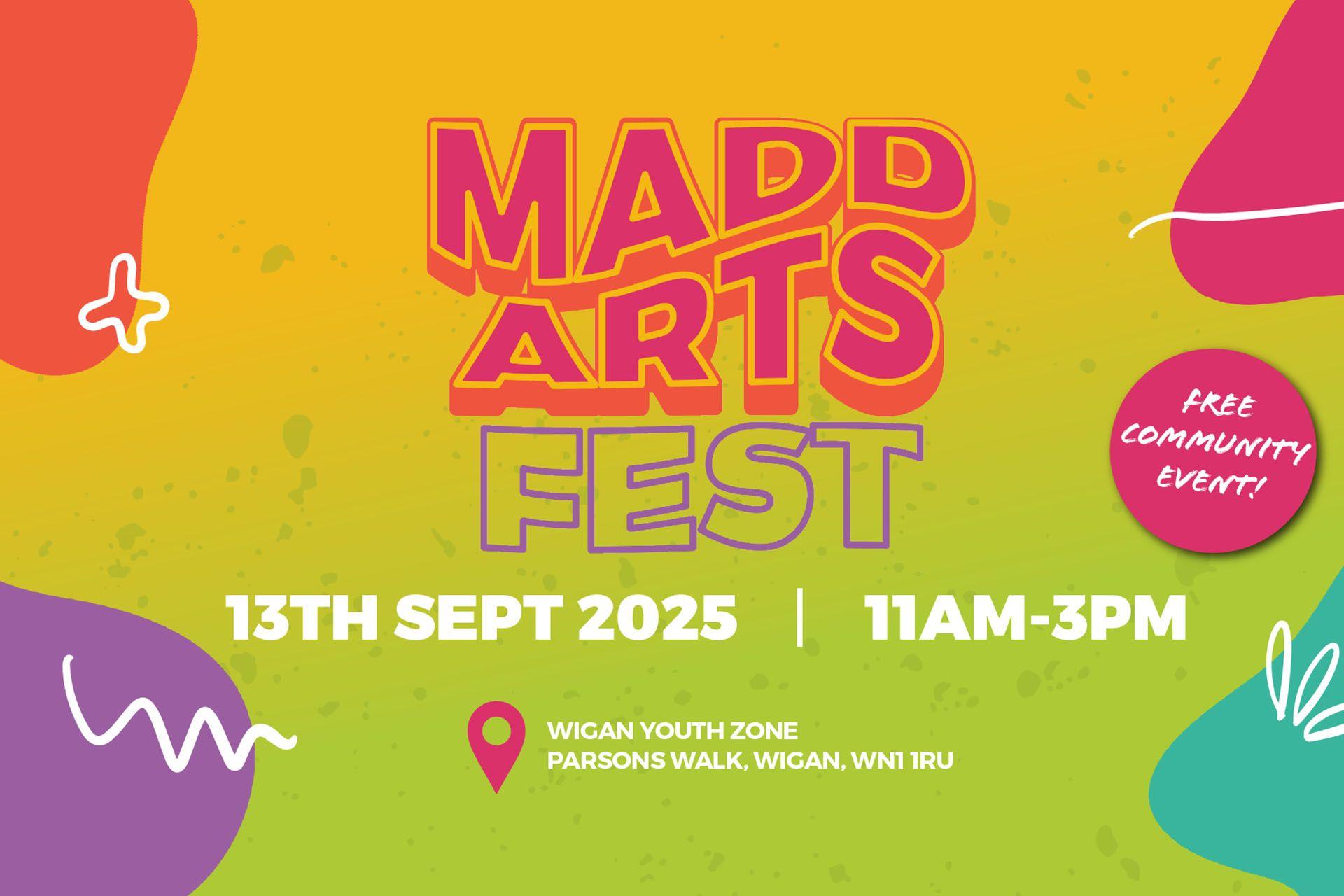 Free MADD Arts Festival returns with a creative explosion for the community