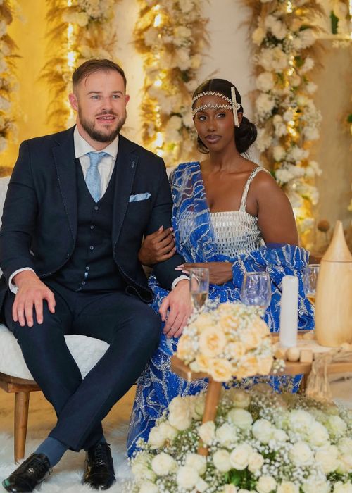 Katja Mia and Daragh Curran celebrate love at their traditional Dowry ...