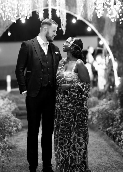 Katja Mia and Daragh Curran celebrate love at their traditional Dowry ...