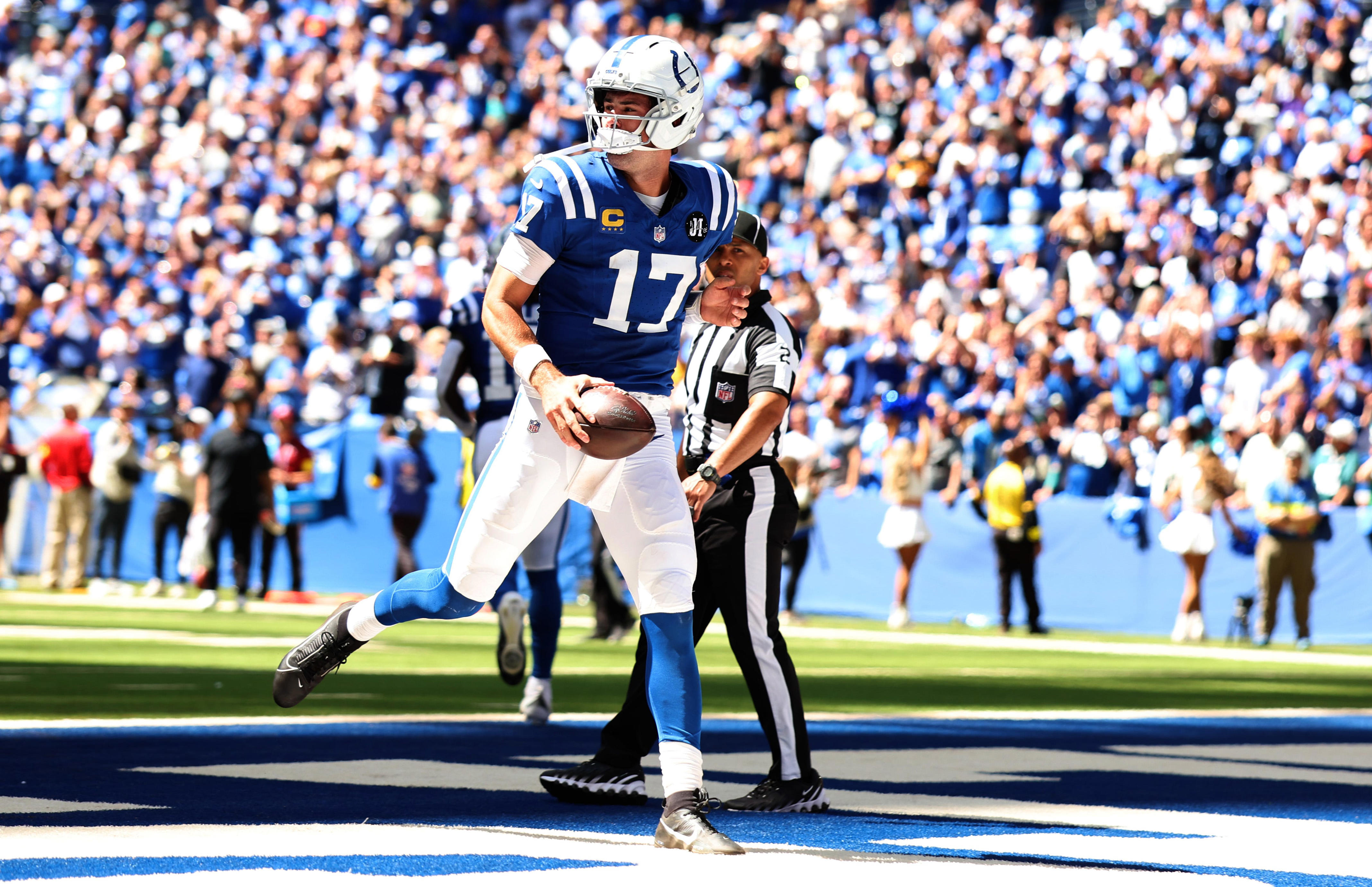 Ex-New York Giants QB Daniel Jones makes NFL history in Indianapolis ...
