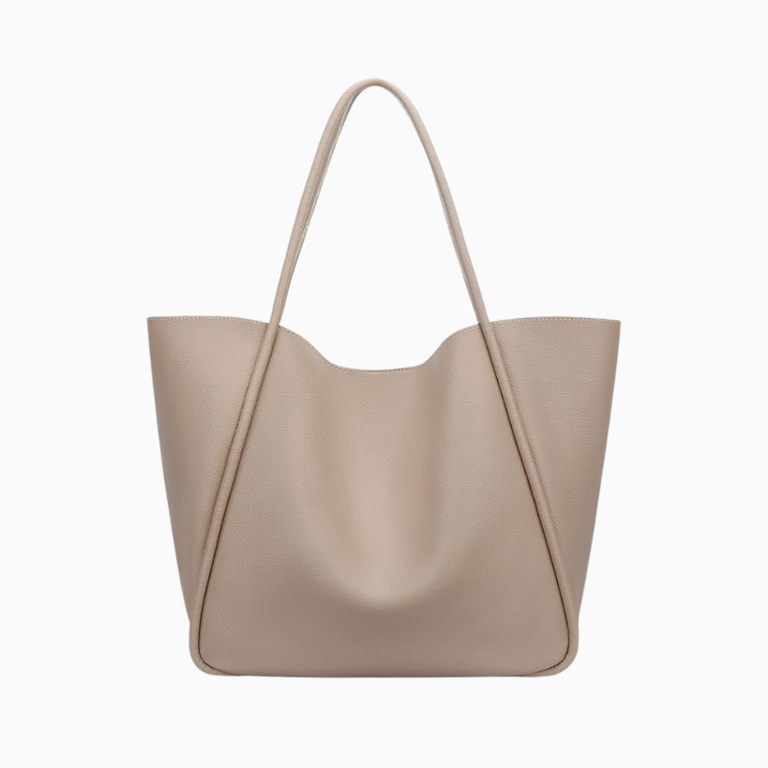 Grab Some New Neutral Faux Leather Totes That Are Staples for Your ...