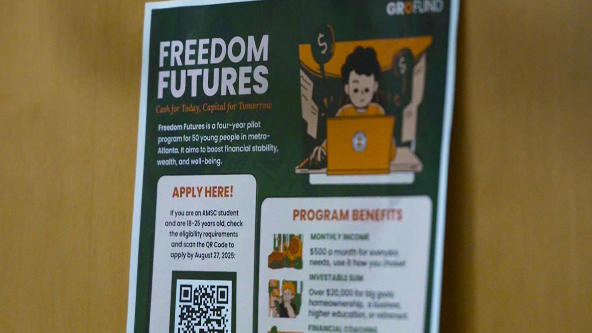 Atlanta's 'Freedom Futures' pilot program aims to help close wealth gap