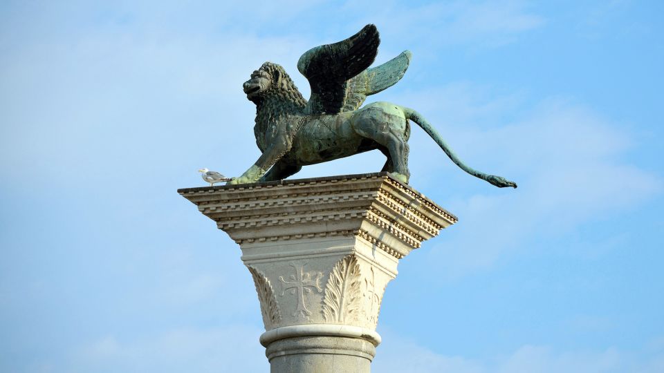 Venice’s famous winged lion statue is actually Chinese, scientists say