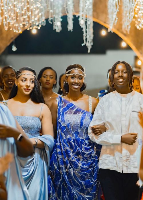 Katja Mia and Daragh Curran celebrate love at their traditional Dowry ...