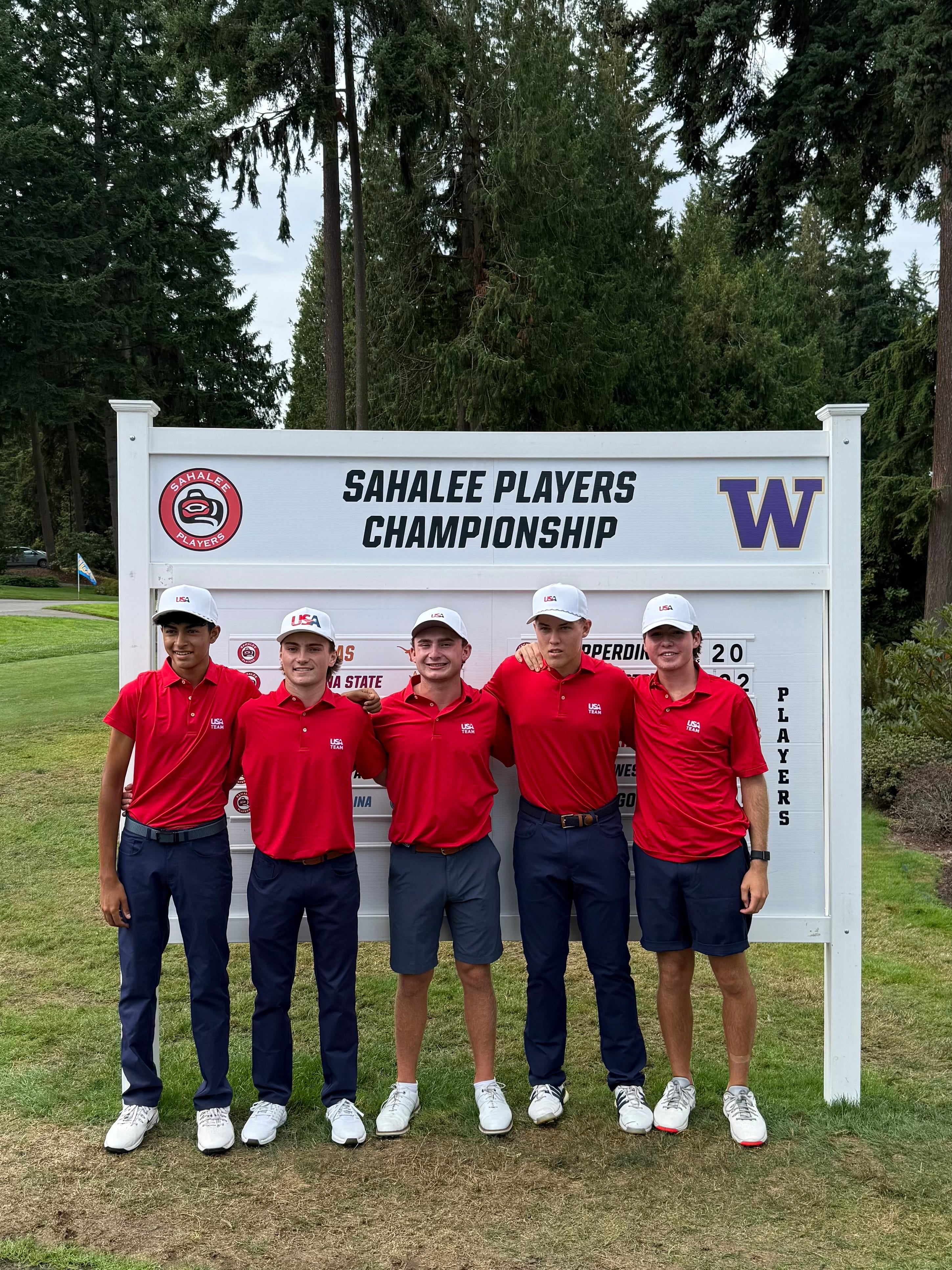 U.S. Junior National Team finishes fourth at Sahalee Players Championship