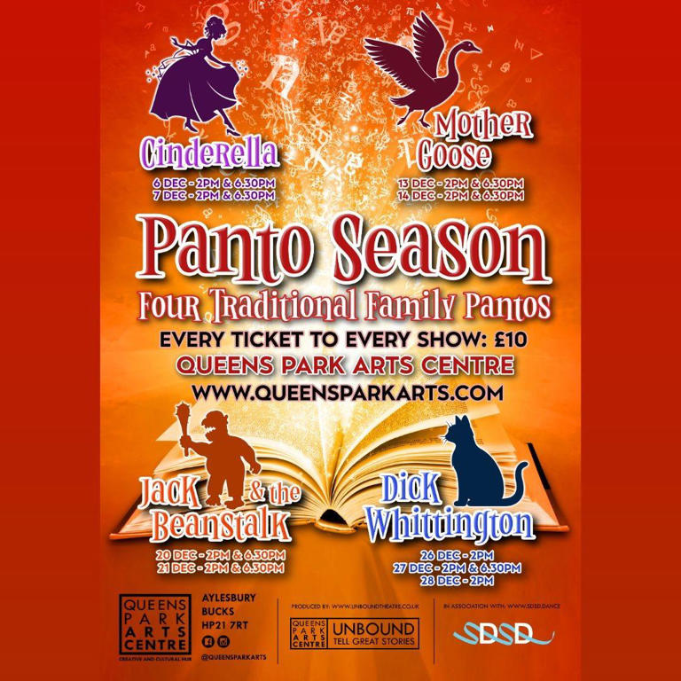 A pantomime season to remember at Queens Park Arts Centre