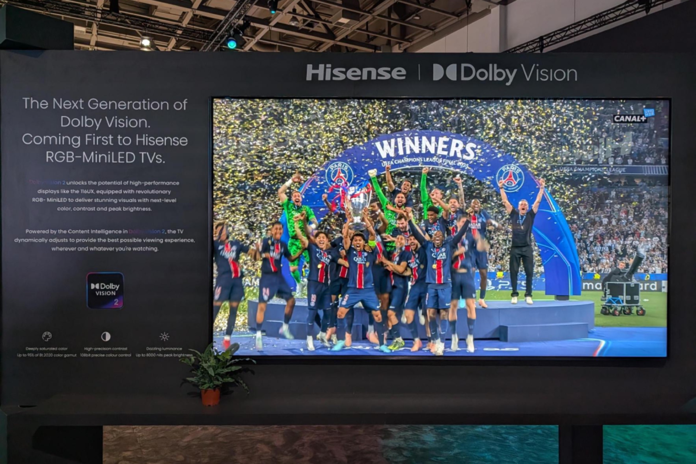 Hisense debuts first Dolby Vision 2 TV at IFA 2025