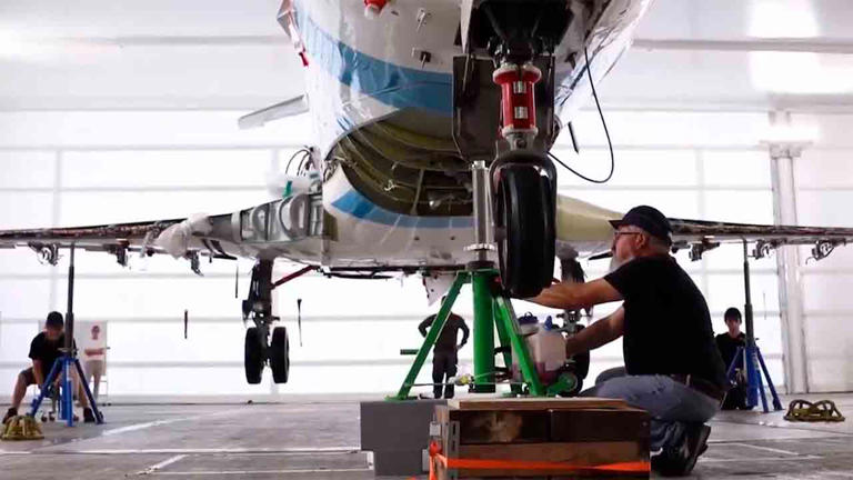 Airbus publiceert video van experimentele vleugel die de toekomst van ...