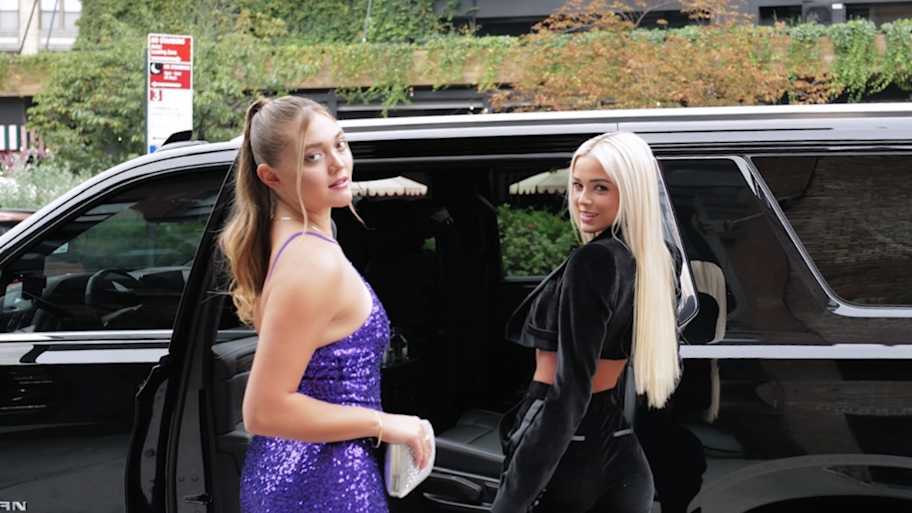 Livvy Dunne, sister Julz turn heads in competing fits at MTV VMAs
