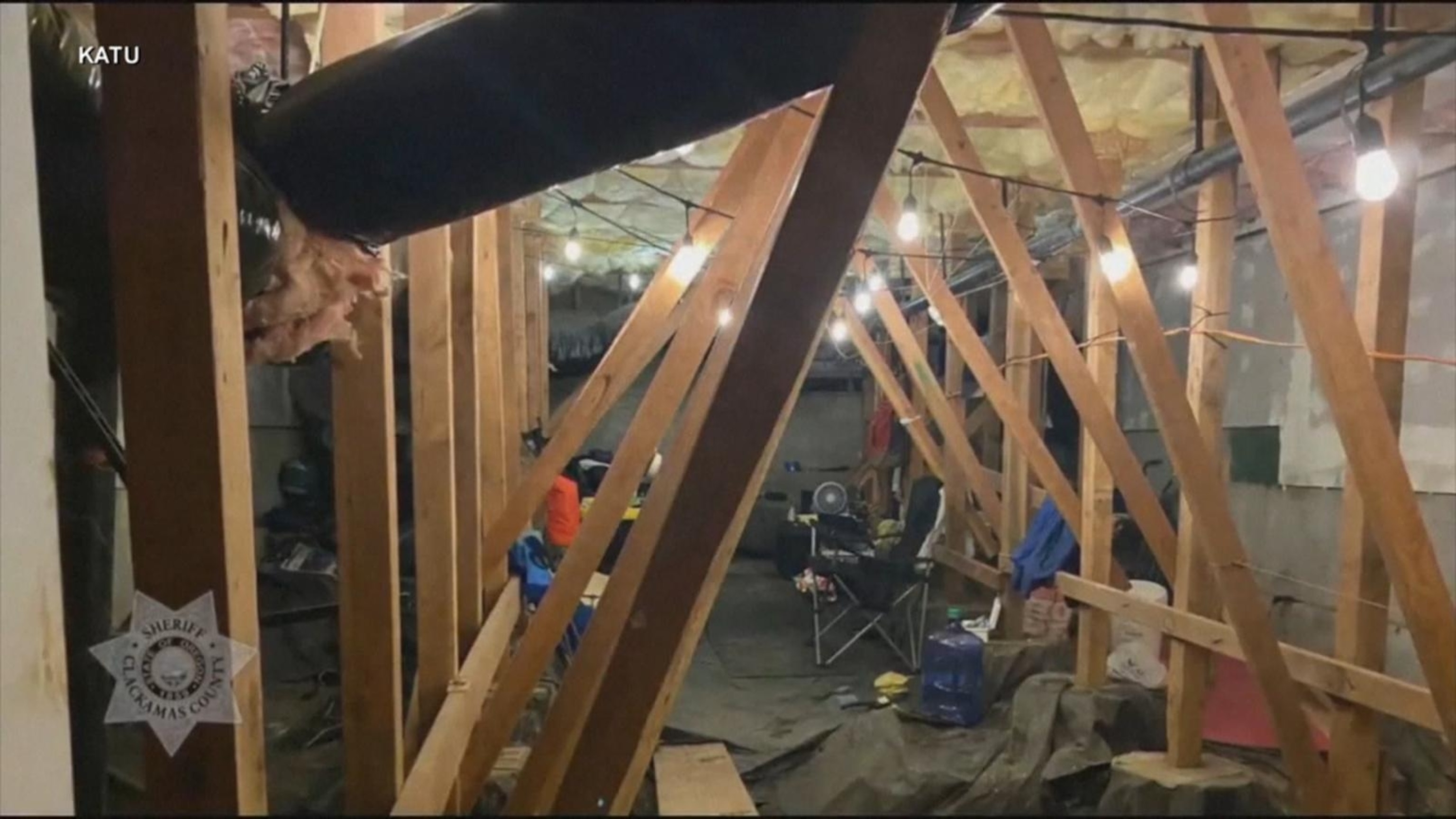 Man arrested after found living in crawl space under condo